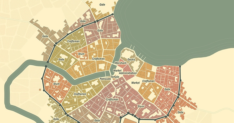 Medieval Fantasy City Generator - Hic Sunt Dracones